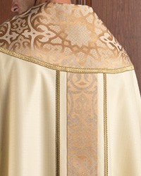 Canterbury Cope: cream liturgical vestment for priest or deacon – The ...