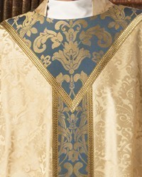 St Laurence Cathedral Chasuble: gold liturgical vestment for priest or ...