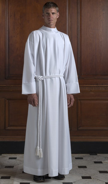 Traditional Alb: server alb, server robe, liturgical vestments – The ...