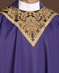 Cloisters Purple Chasuble: purple liturgical vestment for priest or ...